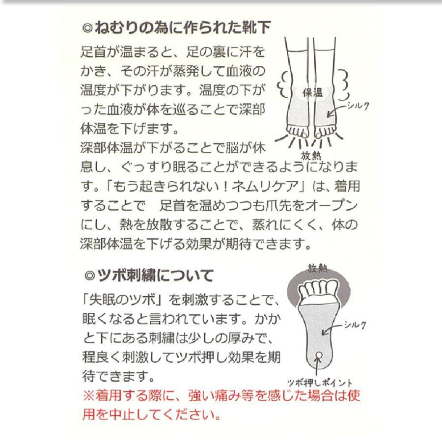 ネムリケア 魔法の靴下 レディース 23~27cm シルク 綿 コットン ノーマル丈 睡眠 快眠 室内 ルームソックス くつした くつ下 ウ : d1120-mkl-54-4003 : G ...