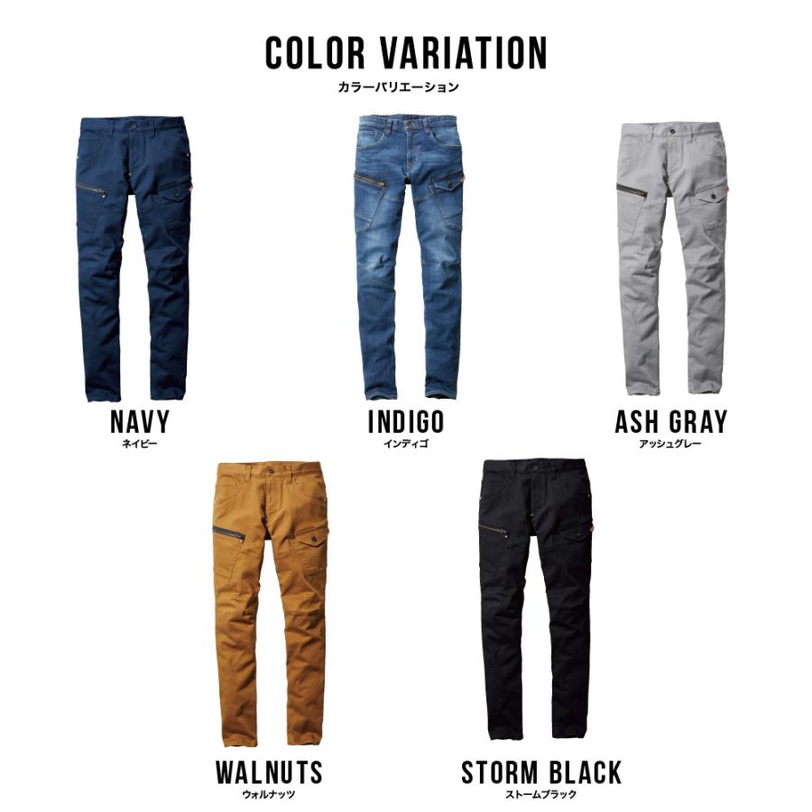BURTLE カーゴパンツ メンズ バートル 5012 CORDURA コーデュラ ストレッチ 接触冷感 作業着 スリム ユニセックス 男女兼用 : G-passio ジーパッシオ - 通販 ...