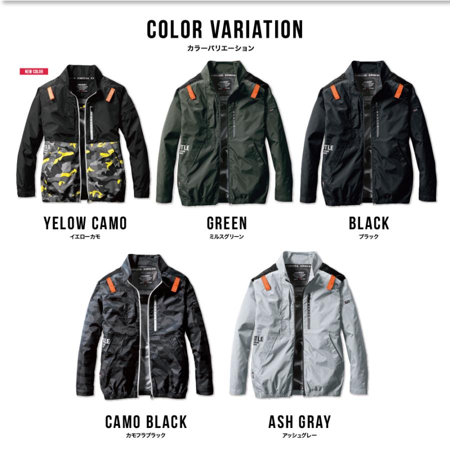 BURTLE バートル エアークラフト ブルゾン 2024SS ユニセックス AC2011 UVカット ファン スポーツ 作業着 作業服 アウトドア : G-passio ジーパッシオ ...