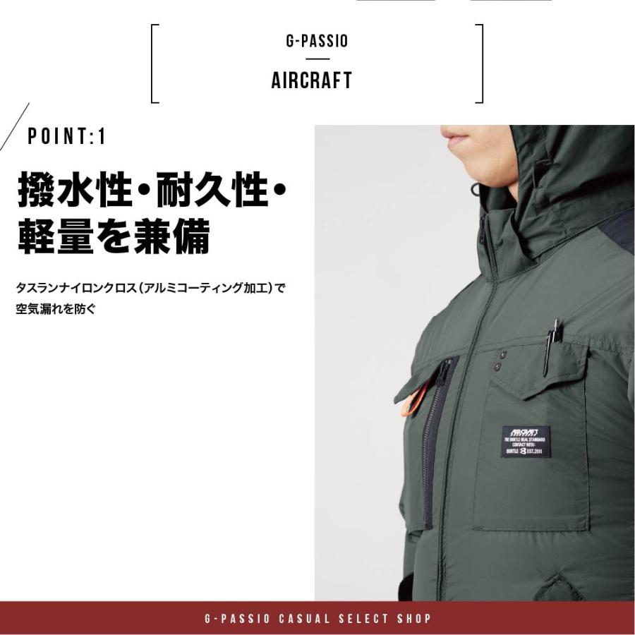 バートル エアークラフト 2024SSモデル ベスト BURTLE AC1154 接触冷感 ファン 作業着 作業服 釣り アウトドア 現場 :e0211-ac1154:G-passio ジー ...