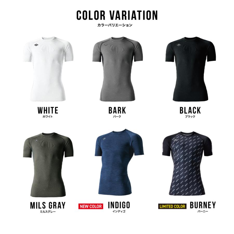 BURTLE バートル インナー 半袖 コンプレッション 4071 ストレッチ 消臭 吸汗速乾 作業着 作業服 UVカット 男女兼用 ユニセックス : G-passio ジーパッシオ - 通販 ...