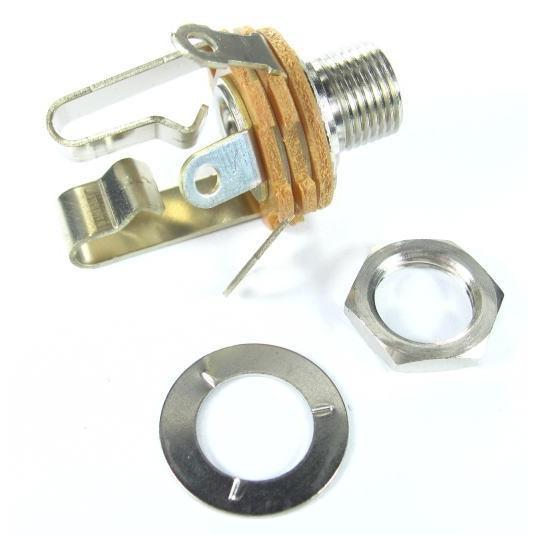 Switchcraft #12B 1/4" Stereo 3 Conductor Jack [EP-0155-000] スイッチクラフト ステレオ・ジャック : 楽器屋のSAKAI - 通販 ...