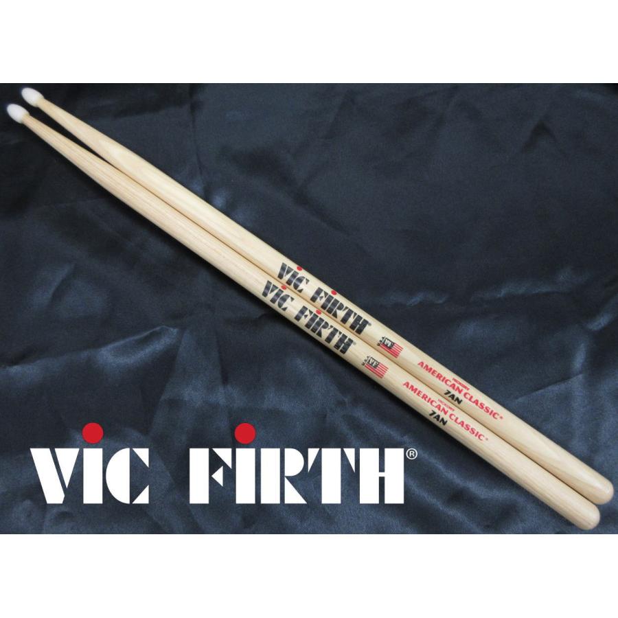 VIC FIRTH 【VIC-7AN】 AMERICAN CLASSIC (Nylon Tip Model) ヴィック・ファース ドラム ...