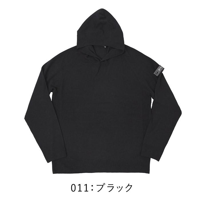 g-stage（ジーステージ） パーカー メンズ ニット 保温 吸湿蓄熱 G-Heat カシミヤタッチ プルオーバー 240706 G ...