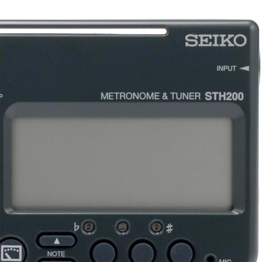 SEIKO チューナーメトロノーム STH200B ブラック : G-Store Yahoo!ショッピング店 - 通販 - Yahoo!ショッピング