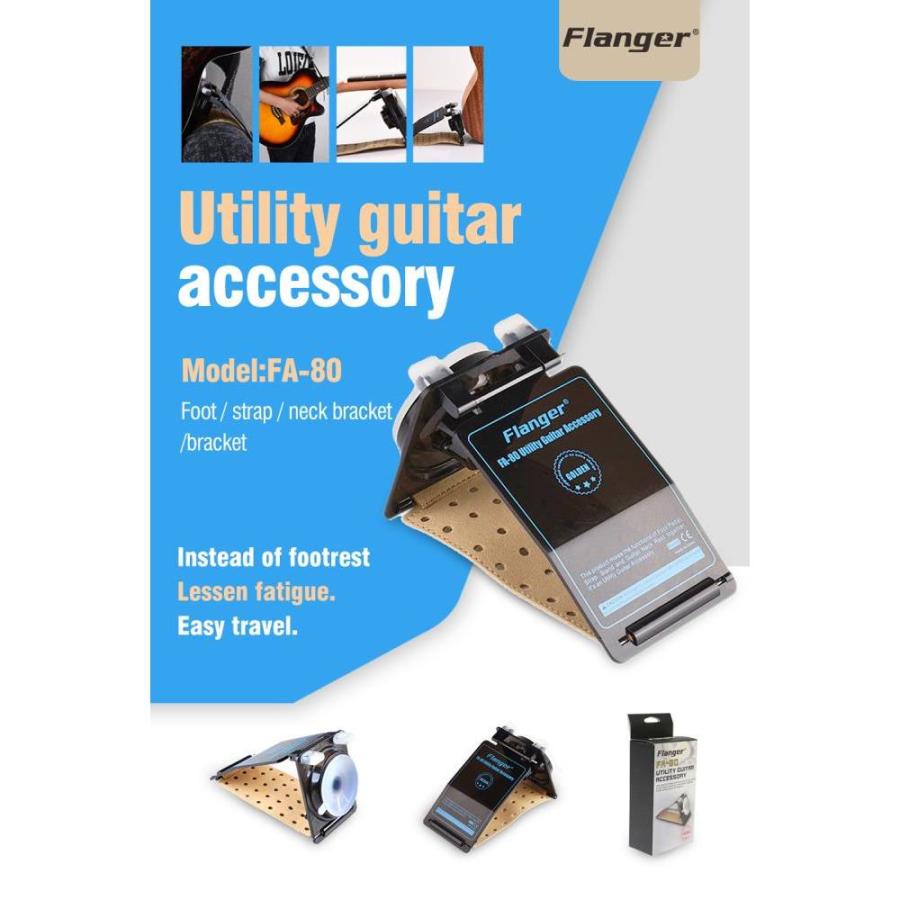 【週末限定ポイントUP】FLANGER ギターレスト ギターサポート Utility GuitarAccessory FA-80 : G ...
