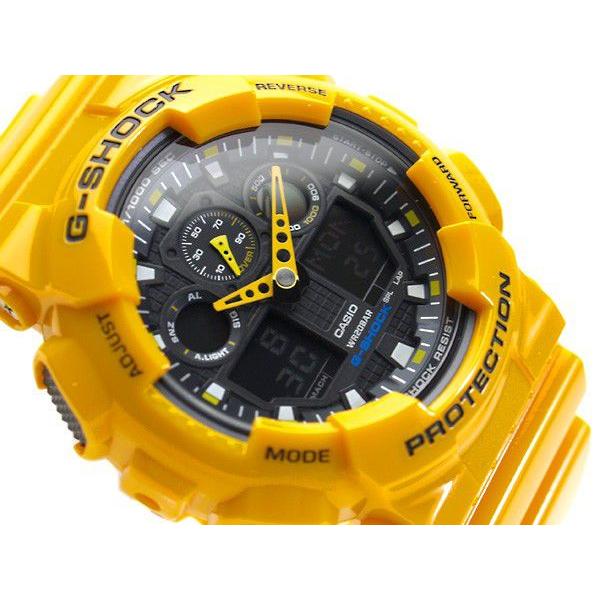 G-SHOCK GA-100A-9ADR Gショック ジーショック gshock カシオ CASIO 腕時計 GA-100A-9A : G専門 ...