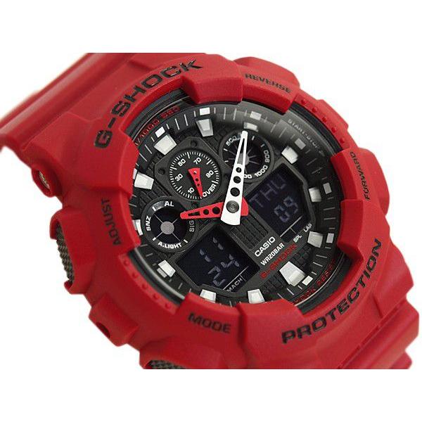 G-SHOCK GA-100B-4ADR Gショック ジーショック gshock カシオ CASIO 腕時計 GA-100B-4A : G専門 ...