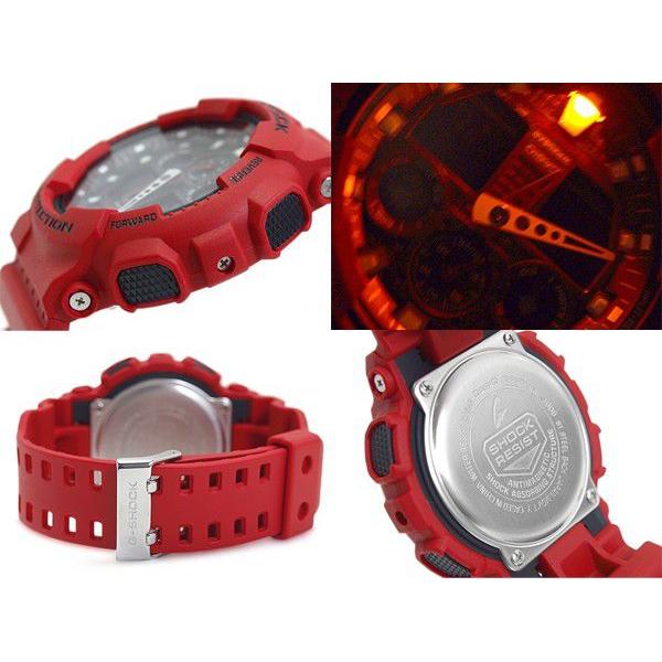 G-SHOCK GA-100B-4ADR Gショック ジーショック gshock カシオ CASIO 腕時計 GA-100B-4A : G専門 ...