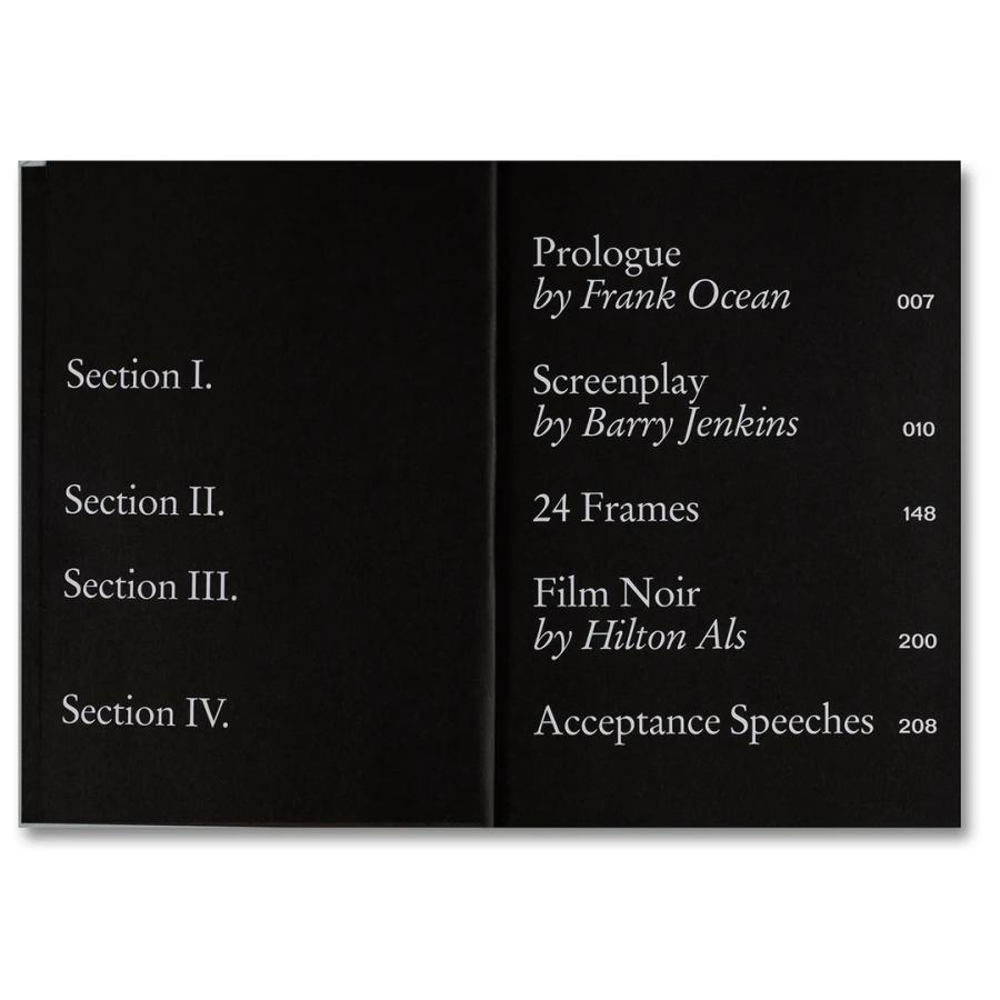【A24】MOONLIGHT SCREENPLAY BOOK by Barry Jenkins（バリー・ジェンキンス） 映画『ムーンライト ...