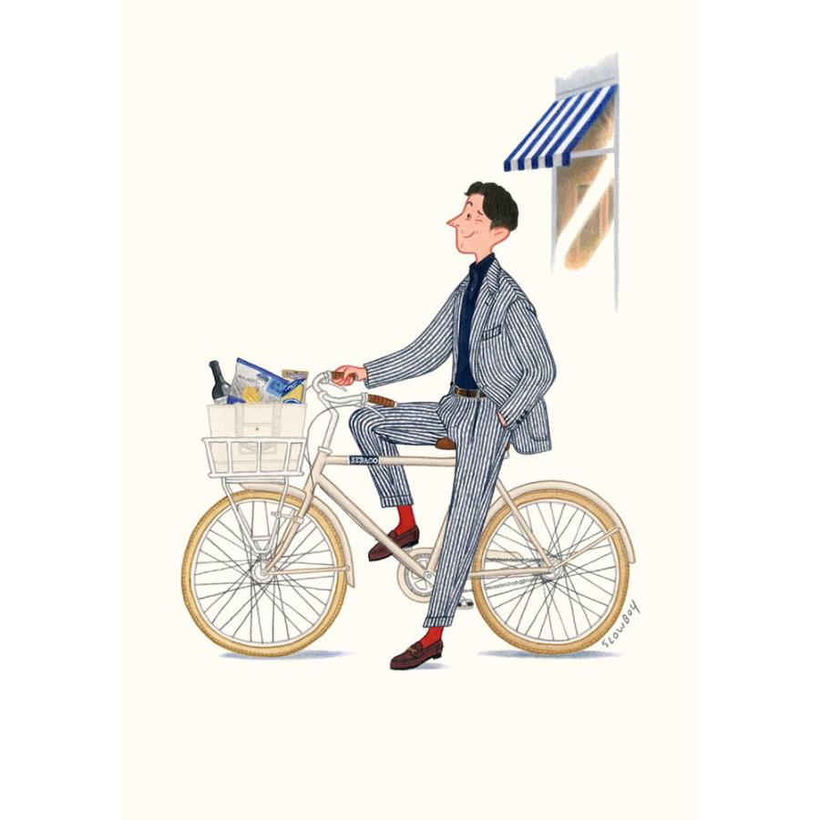 【直筆サイン入り 複製原画】SEERSUCKER SUIT／Mr. Slowboy（スローボーイ） : 銀座 蔦屋書店 - 通販 ...