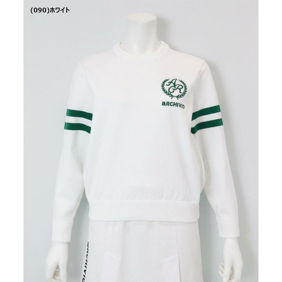 archivio（アルチビオ） 春夏 ゴルフ エンブレム風ロゴニット