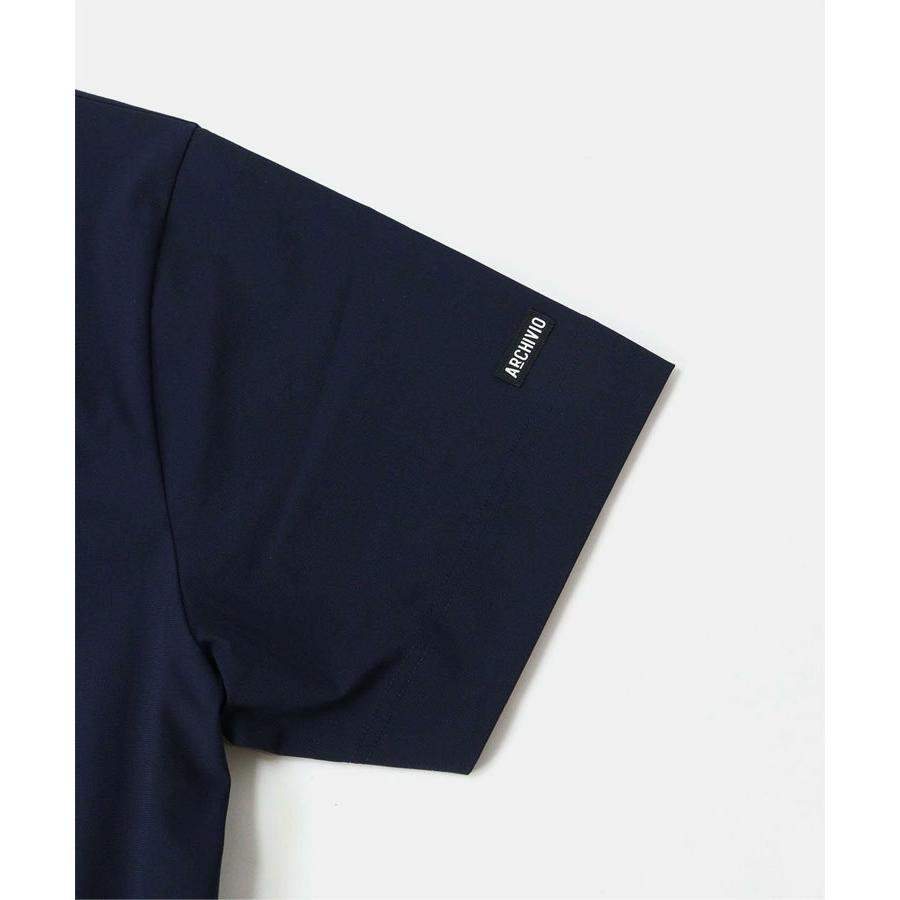 archivio（アルチビオ） 春夏 ゴルフ ロゴネック半袖プルオーバー 半袖