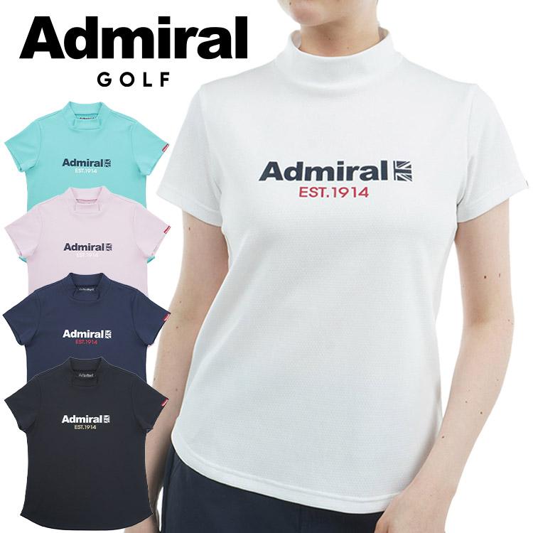 Admiral Golf（アドミラルゴルフ） カラタッチ ロゴプリントモック