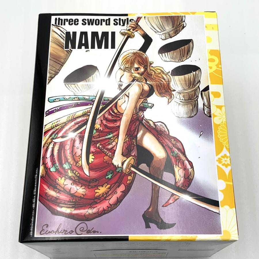 ONE PIECE magazine FIGURE 〜夢の一枚〜 three sword style NAMI ナミ (三刀流) ワンピース ジャンプキャラクターズストア限定 (セ) : 雑貨 ...