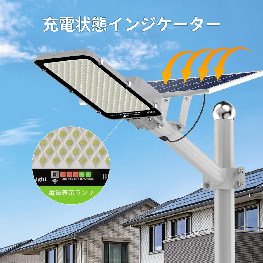 BNT ソーラー 街灯 600W ソーラーライト 街灯 ソーラー 屋外 おしゃれ 明暗センサー 夜間自動点灯 明るさ調整 タイマー機能 IP67防水 : s-b0cp6vqv14 ...