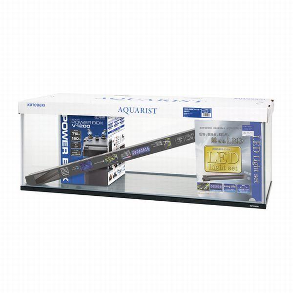 コトブキ工芸 1200L外部式フィルター 4点LEDセット 120cm水槽セット : G3 AQUA LAB ヤフーショップ - 通販 ...