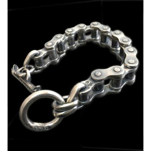 Bike Chain Bracelet (Heavy wide small) [B-130] : Gaboratory本社公式Yahoo!店 - 通販 - Yahoo!ショッピング