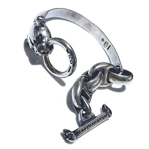 Gaboratory Panther Triangle Wire With H.W.O & Smooth Anchor Chain Bracelet [B-285] : Gaboratory ...