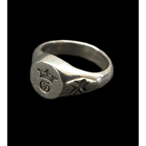 Gaboratory G&Crown Small Signet Ring [R-88] : Gaboratory本社公式Yahoo!店 ...