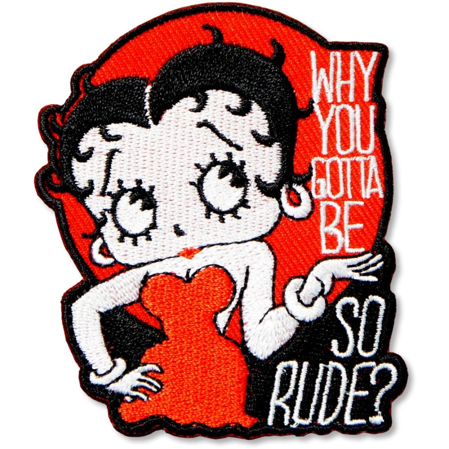 刺繍アメカジワッペン【ベティーちゃんショーガール】 レトロファッション セクシー パッチ アップリケ wappen pach :wappen2403212:ロバーガブリエラ - 通販 ...