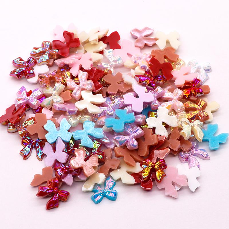 デコ ネイル リボン 蝶々 ミックス約100個 : gaikicraft - 通販 - Yahoo!ショッピング