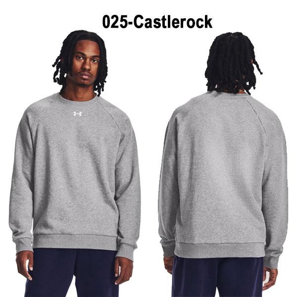 即納可★【UNDER ARMOUR】アンダーアーマー UAライバルフリース クルー メンズ スウェット トレーナー 1379755 : ...