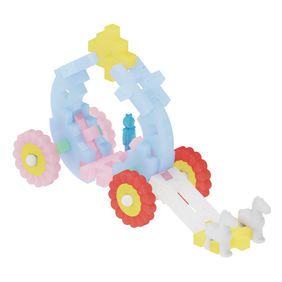 学研ステイフル 学研 公式 ニューブロック ブロック おもちゃ 知育玩具 2歳 3歳 4歳 プレゼント 女の子 男の子 ミルきらプリンセス 83730 組み立て遊び 創造力 期間限定20 ...