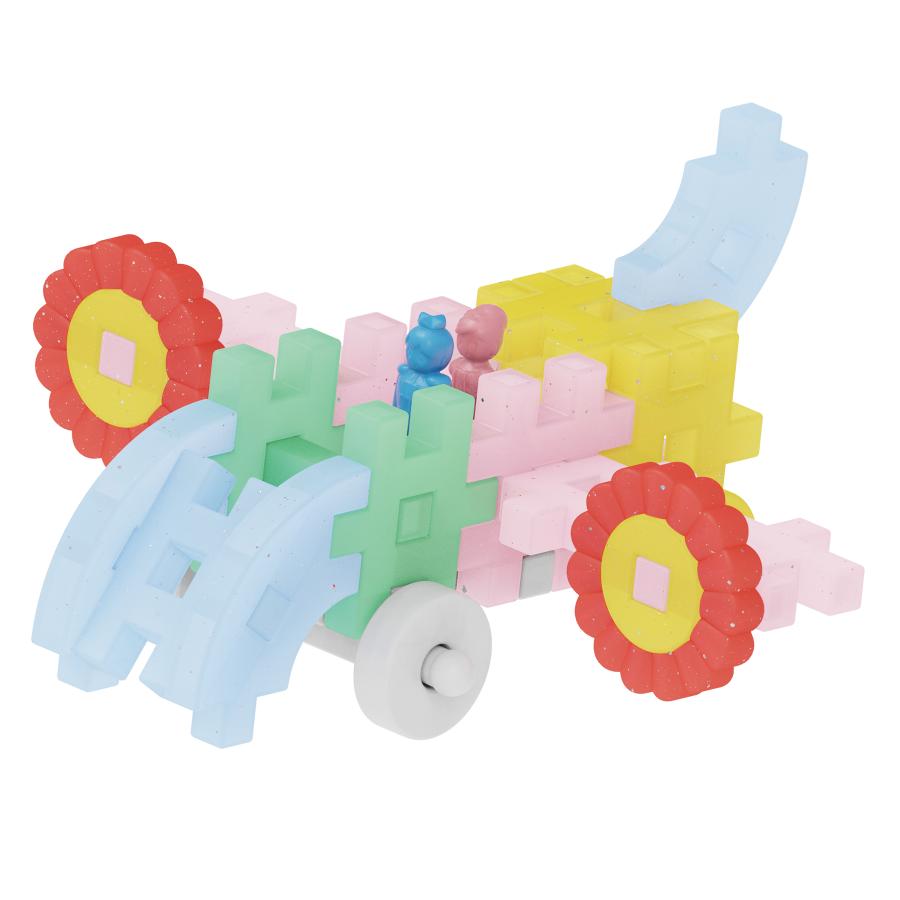 学研ステイフル 学研 公式 ニューブロック ブロック おもちゃ 知育玩具 2歳 3歳 4歳 プレゼント 女の子 男の子 ミルきらプリンセス 83730 組み立て遊び 創造力 期間限定20 ...