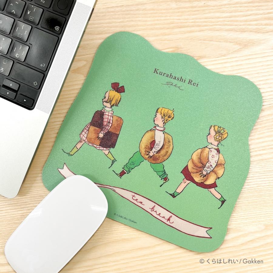 予約 受付中 5月22日発売 学研 公式 くらはしれい マウスパッド G0983 クッキー 紅茶 文房具 文具 イラスト レトロ 絵本 女の子 グッズ おしゃれ かわいい : 学研ステイフル ...