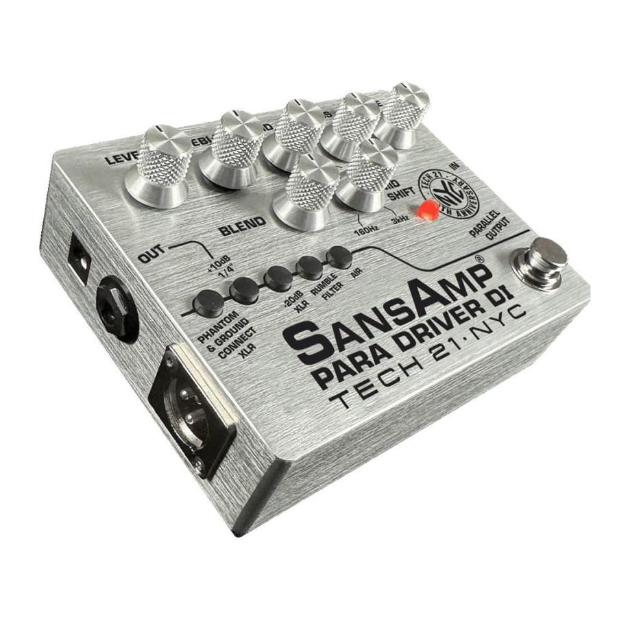 TECH21 SansAmp 20th Anniversary Limited Edition PARA DRIVER DI〈テック21〉 : 楽器de元気 - 通販 - Yahoo!ショッピング
