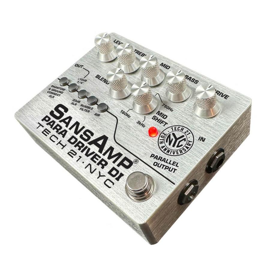 TECH21 SansAmp 20th Anniversary Limited Edition PARA DRIVER DI〈テック21〉 : 楽器de元気 - 通販 - Yahoo!ショッピング