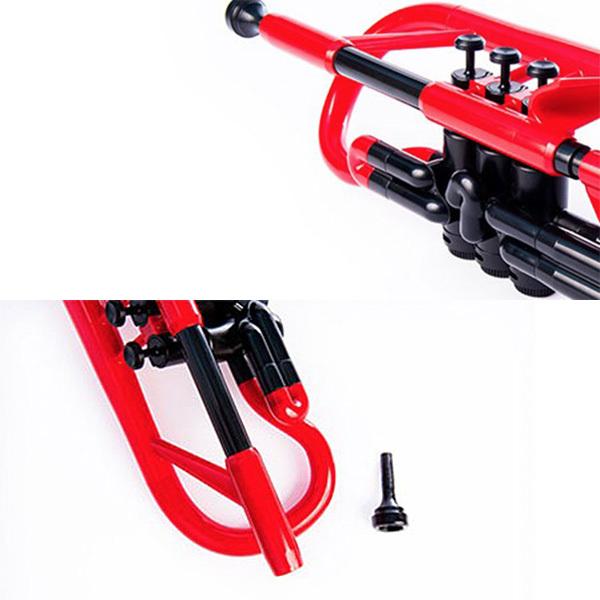 pInstruments/B♭コルネット/pCornet(ピーコルネット) RED 〈ピーインストゥルメンツ〉 : 楽器de元気 - 通販 - Yahoo!ショッピング