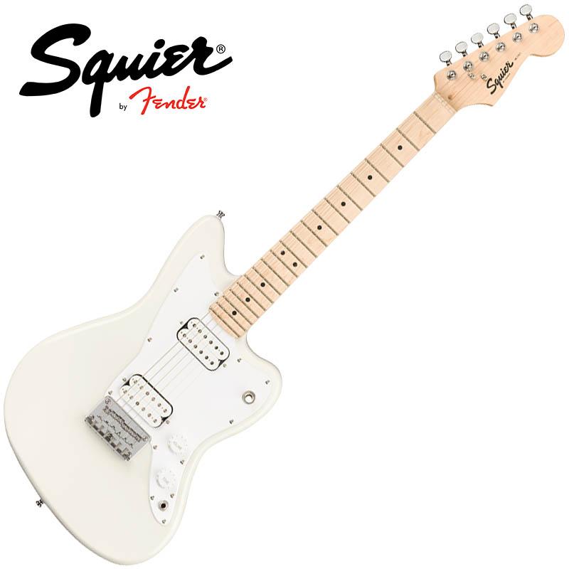 Squier by Fender Mini Jazzmaster HH Olympic White ミニジャズマスター〈スクワイヤー ...