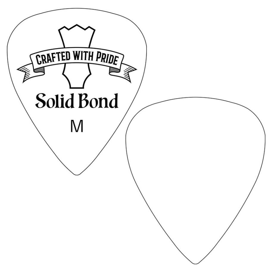 Solid Bond PD2-WHM Teardrop Pick 2 White Medium 横山健シグネチュアピック 10枚【ソリッドボンド】 :2986:楽器de元気 - 通販 ...