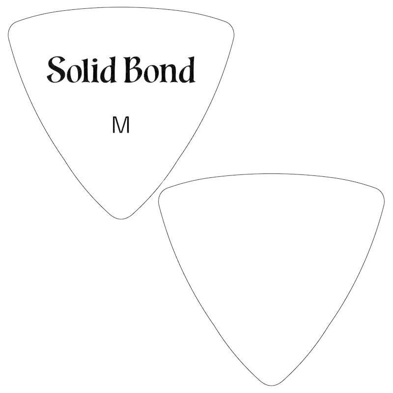 Solid Bond PR1-WHM Triangle Pick 1 White Medium 横山健シグネチュアピック 10枚【ソリッドボンド】 : 楽器de元気 - 通販 - Yahoo ...