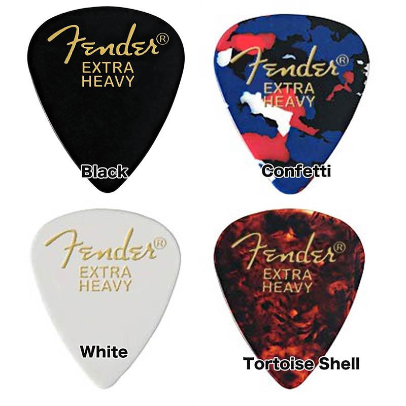 Fender/ピック 351 Shape Classic Picks Extra Heavy 10枚【フェンダー】【メール便発送代引き不可 ...