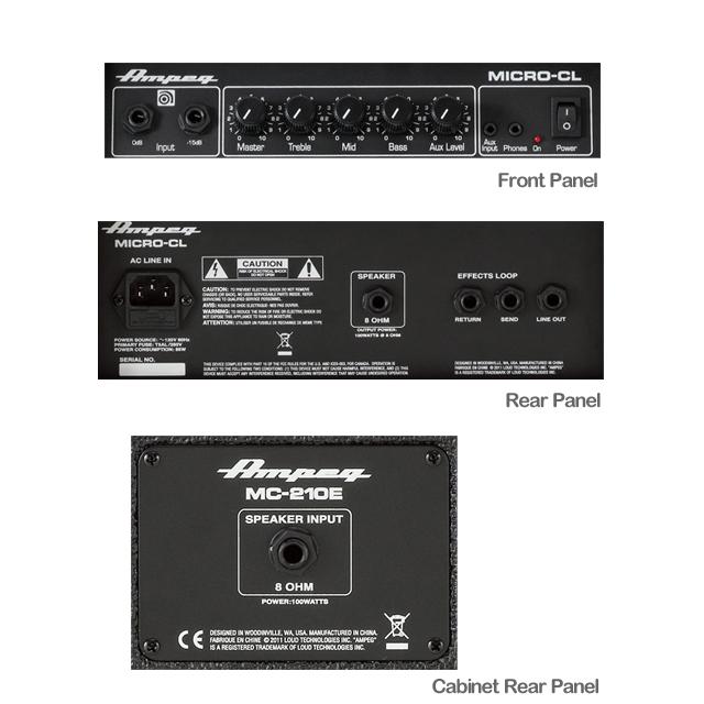 Ampeg MICRO CL STACK 100w ベーススタックアンプ〈アンペグ〉 :Micro-CL-Stack:楽器de元気 - 通販 - Yahoo!ショッピング