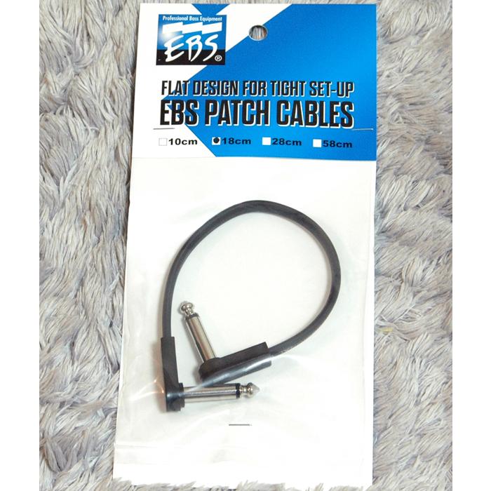 EBS Flat Design Patch Cable / PCF-18 フラットパッチケーブル 18cm LL型プラグ仕様 : 楽器部屋 ヤフーショップ - 通販 - Yahoo!ショッピング