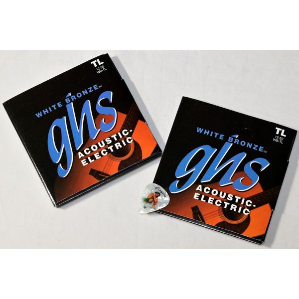 GHS 2セット / WB-TL White Bronze 012-050 アコースティックギター弦 ピック付き Made In USA 正規品 : 楽器部屋 ヤフーショップ - 通販 ...