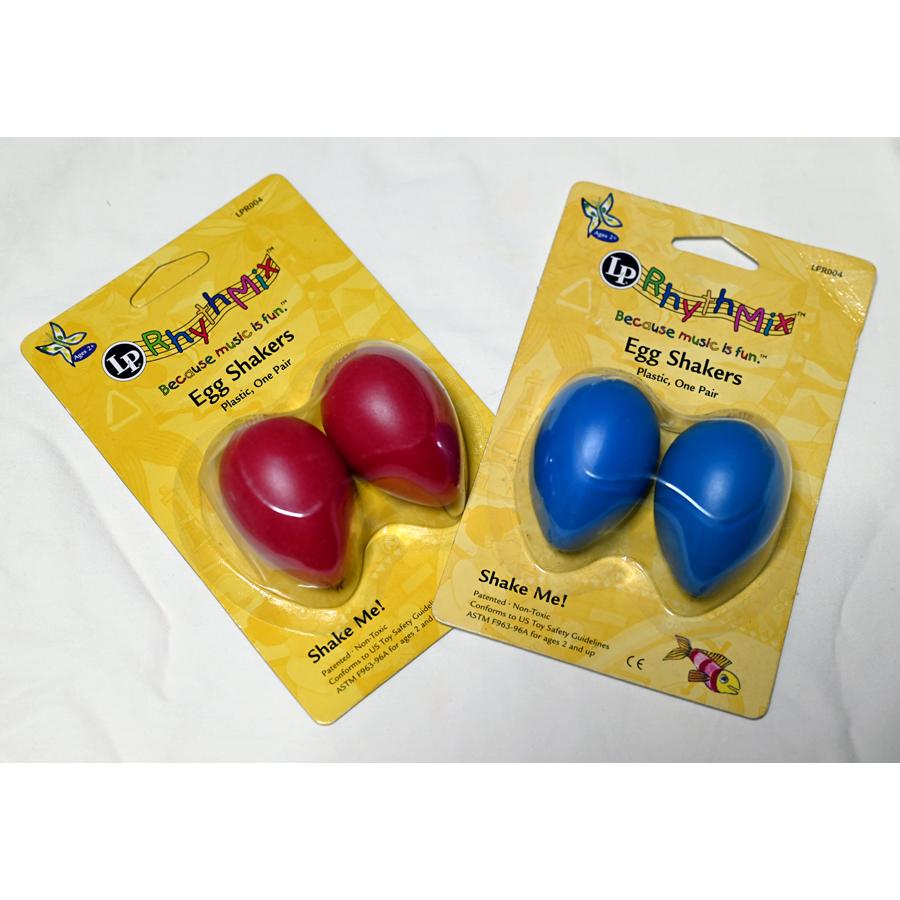 LP Rhythmix / LPR004-BL & CH Egg Shaker エッグシェーカー2個セット（ブルー、チェリー） : 楽器部屋 ...