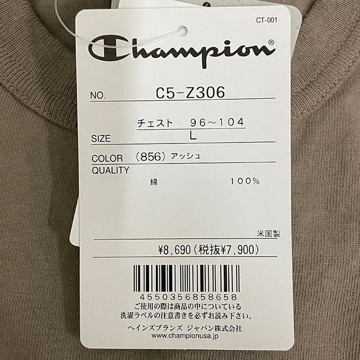 MADE IN USA（Champion） チャンピオン Champion 国内正規品 C5-Z306 ティーテンイレブン ショートスリーブTシャツ 24SS USA 限定アッシュ ...