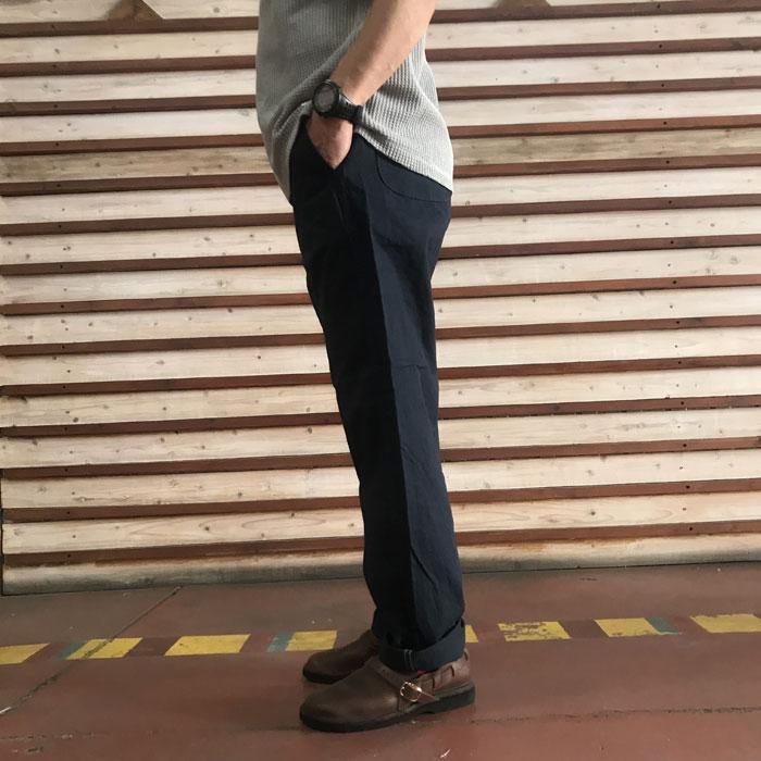 orSlow orslow オアスロウ 03-5000-02 FRENCH WORK PANTS フレンチワークパンツ Navy : gakuオンラインショップ - 通販 - Yahoo!ショッピング