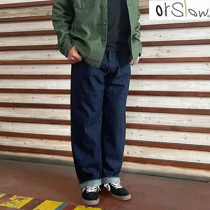 orSlow（オアスロウ） orSlow GRAND DAD'S FIT DENIM PANTS グランド ダッド フィット デニム パンツ OneWash 日本製 01-1011-81 ...