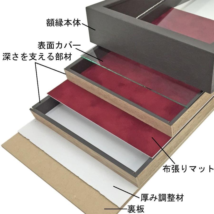 ピンズ・ピンバッジ額 レイヤーボックス アクリル付/額縁内寸法:365×516(B3) :1725--365-516a:額縁のタカハシ Yahoo!店 - 通販 - Yahoo!ショッピング