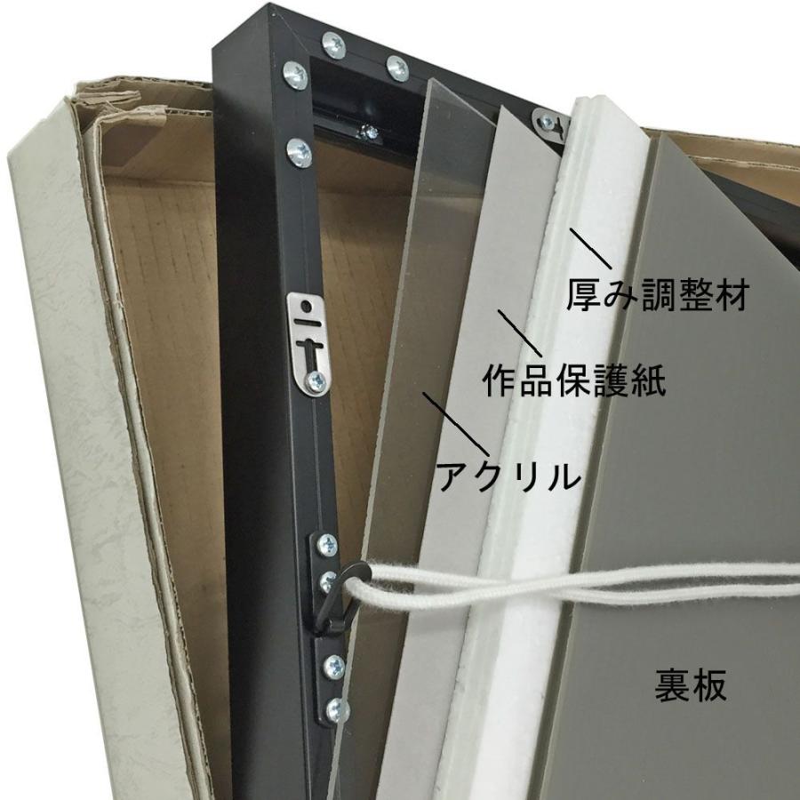 一般額(デッサン額) SG-702P アクリル付「3群」 /額縁内寸法:1064×1321(水彩F50)/大型B 時間指定・日祝配送不可 :1837--1064-1321a:額縁のタカハシ ...