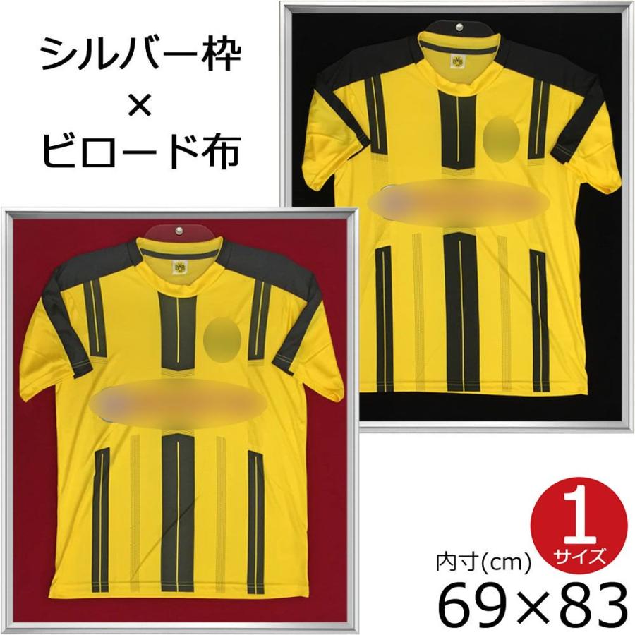 ユニフォーム額 GT05・ビロード布 UVカット強化型アクリル付/額外寸:725×870 見え寸:687×832/大型A 時間指定・日祝配送不可 : 2188--687-832u : 額縁の ...