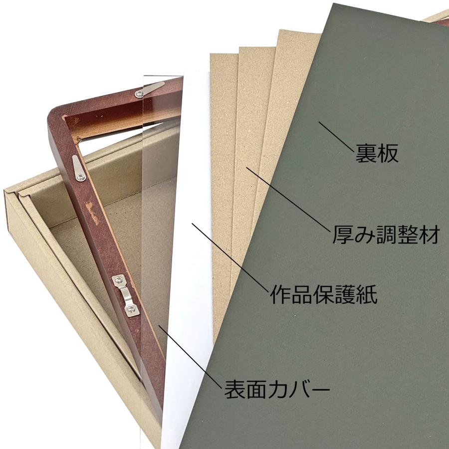 一般額(デッサン額) 9755 UVアクリル付 /額縁内寸法:450×770(4577) : 額縁のタカハシ Yahoo!店 - 通販 - Yahoo!ショッピング