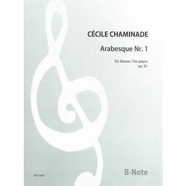 楽譜 【取寄品】輸入 ピアノソロ アラベスク 第1番 作品61 Arabesque No.1 for piano Op.61／シャミナード ...