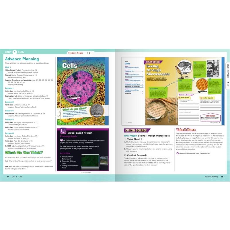 Science Fusion Cells And Heredity Teacher Edition hm8786te 